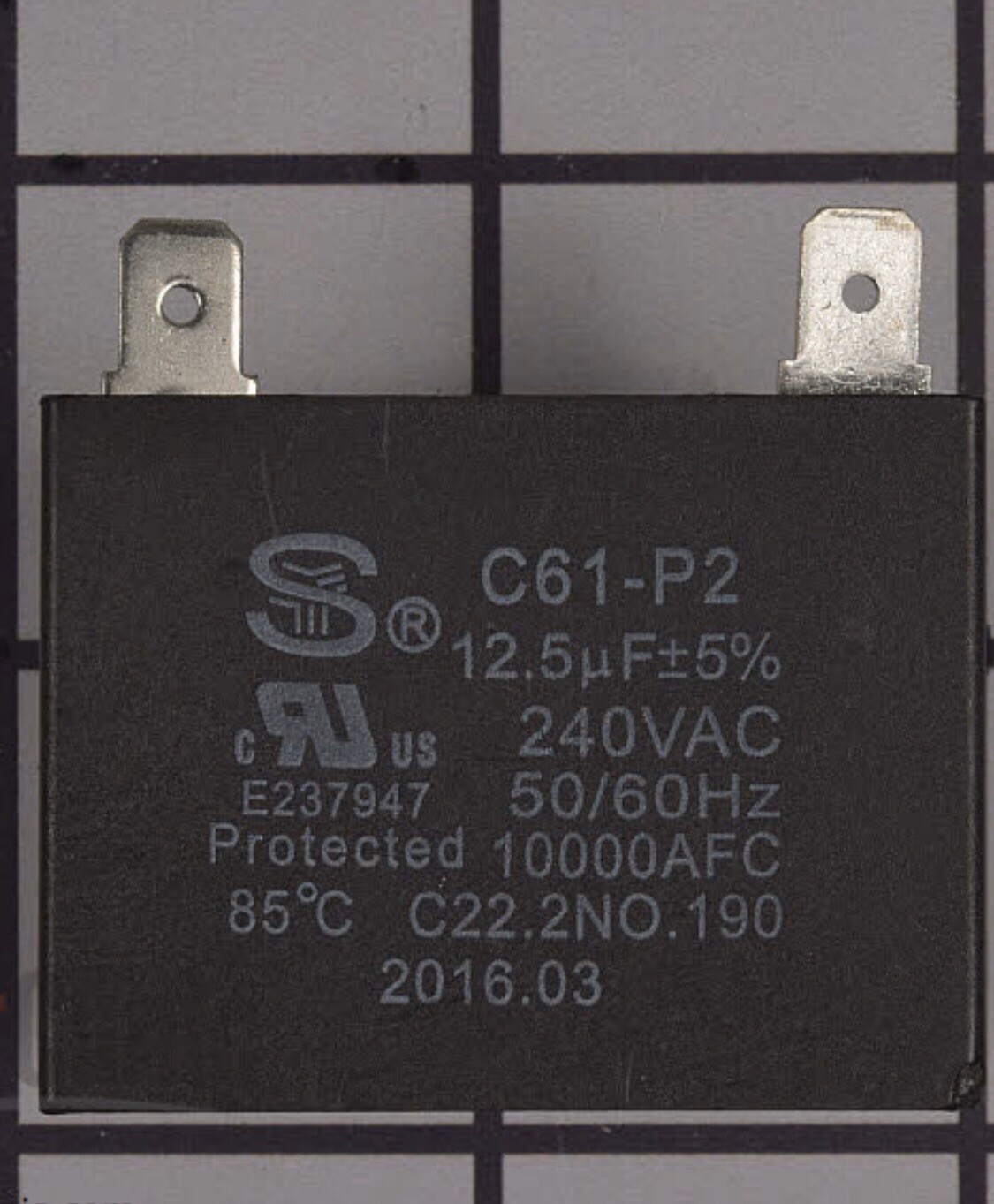 NEW OEM C61-P2 240VAC 50/60Hz Start Capacitor In Stock | eBay