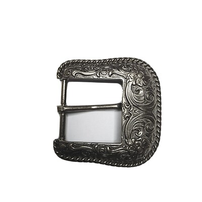 Wrangler 2010 Large Western Style Engraved Floral Motif Belt Buckle | eBay