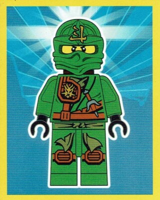 Lego ninjago Legacy Adesivo Numero Nr. 93 Maestro Der Energia: Lloyd | eBay