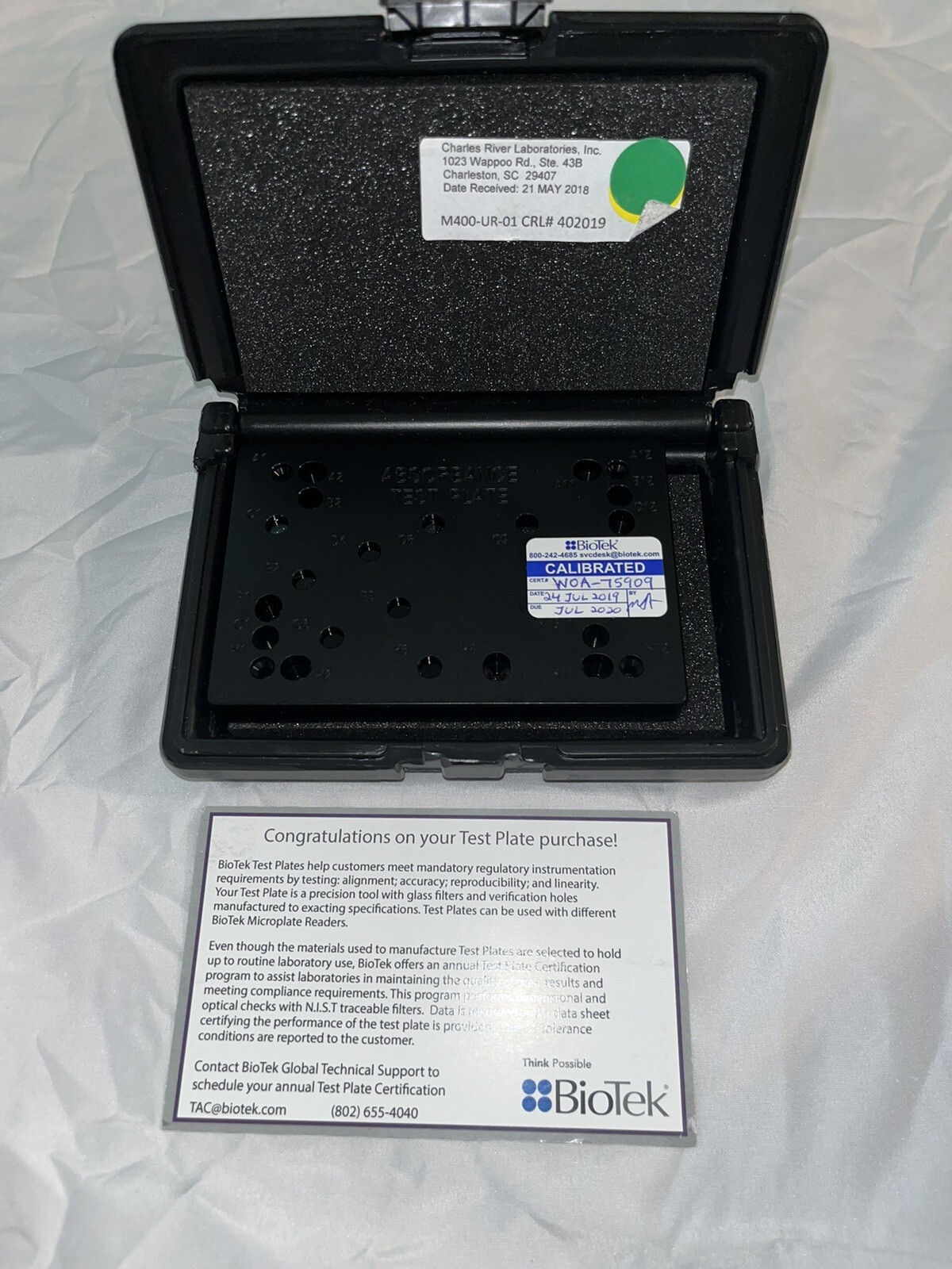 Bio-Tek+Instruments+7260522+Absorbance+Spectrophotometer+Calibration ...