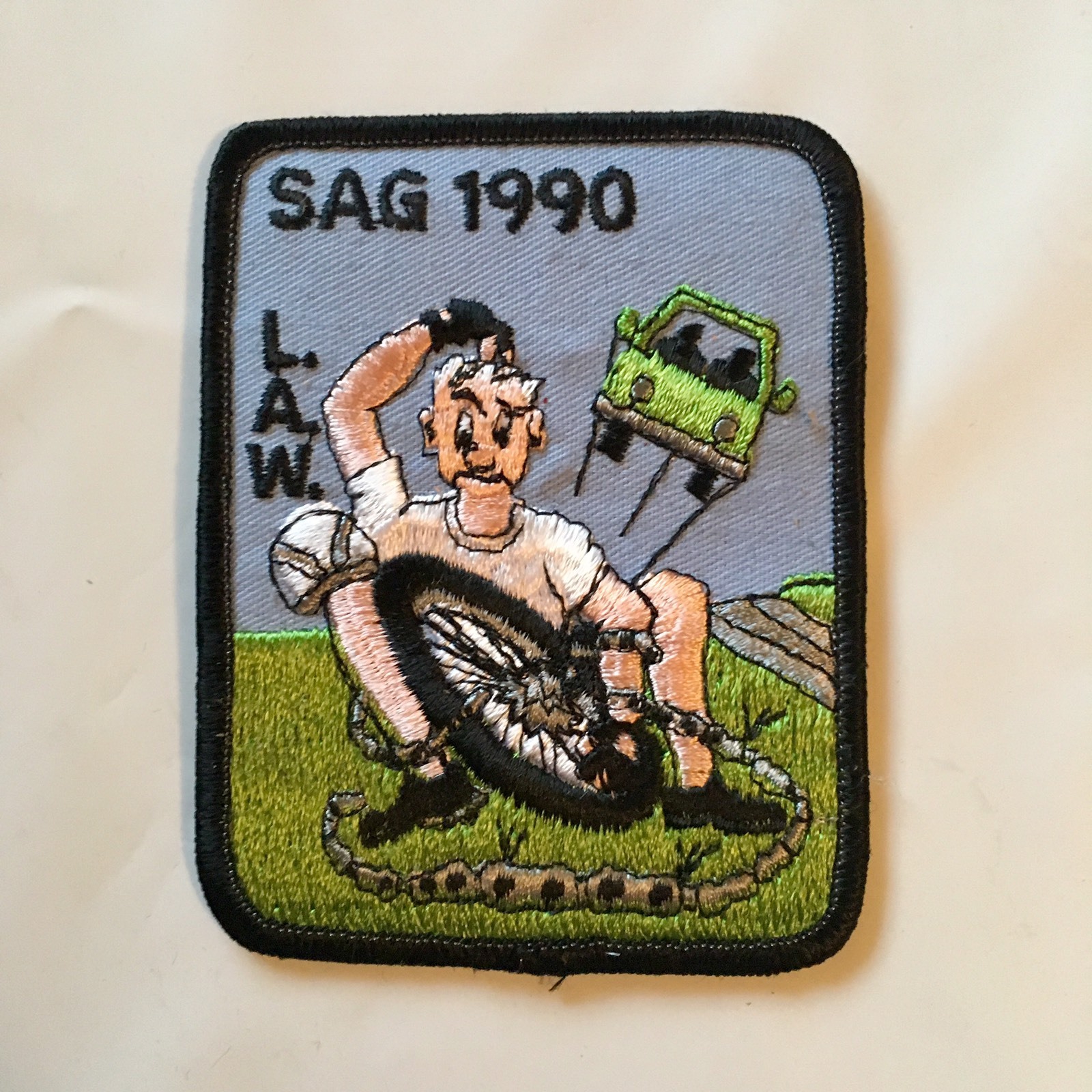 L.A.W. League Of American Wheelmen Patch - Sag 1990 | eBay