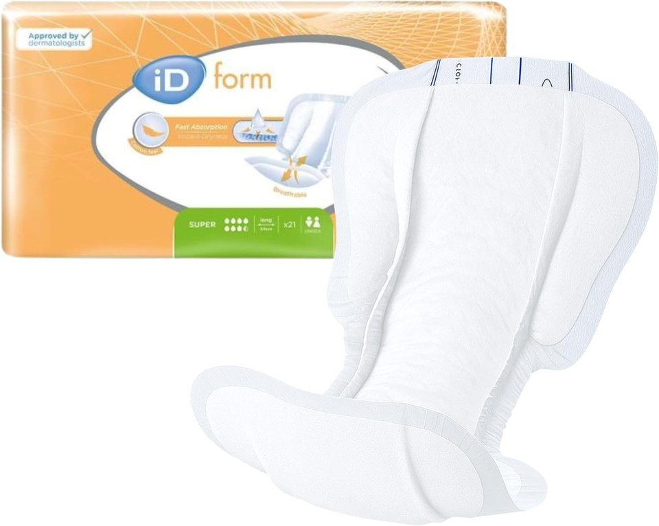 Form Disposable Incontinence Pad – Super Absorbent, Discreet Design ...