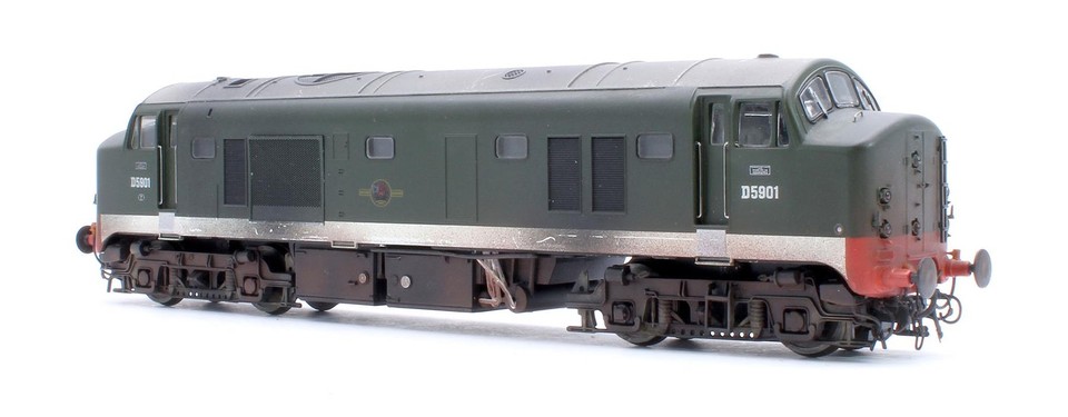 HELJAN 'OO' GAUGE BR GREEN CLASS 23 BABY DELTIC D5901 DIESEL LOCO ...