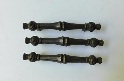 Drawer Pulls - Brass Gothic