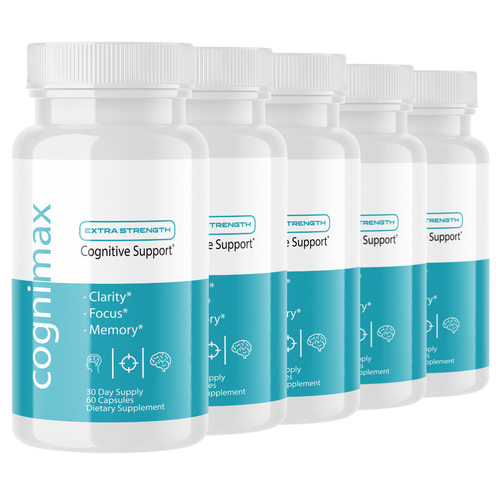 Cognimax Nootropic Brain Pills Supplement for Cognitive Support - 5 ...