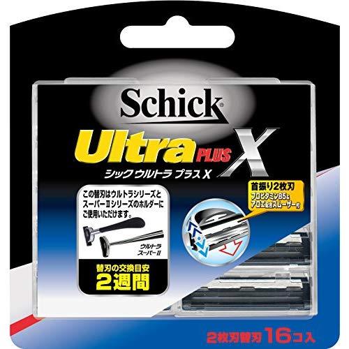 Schick Ultra Plus X 2blade cutting blade 16 coins NEW from Japan Num ...