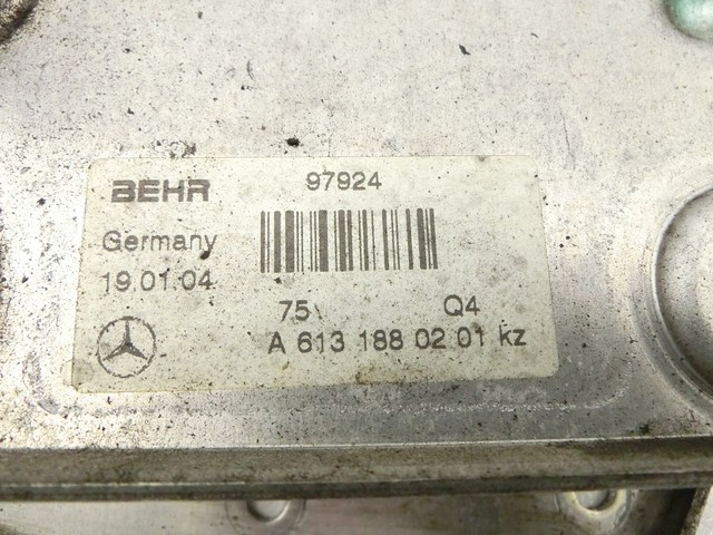 MERCEDES W220 S320 Ölkühler s klasse 320 CDI 3.2 Diesel 6131880201 ...