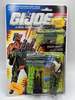 Heavy Duty GI Joe ARAH 1991 Hasbro Vintage Action Figure NEW MOC SEALED ...