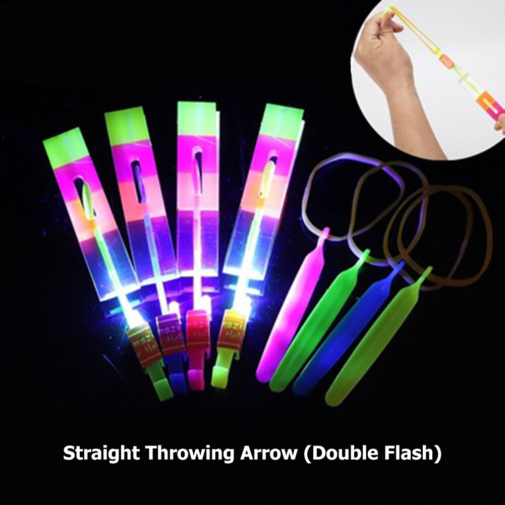 LED Light Catapult Lighting Up Toy Battery Powered for Boys (Red Blue ...