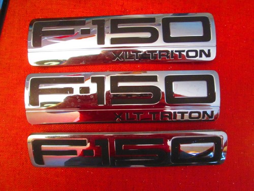 F150 XLT Triton Emblems Badges Ford Truck 2004 to 2008 F-150 Tailgate ...