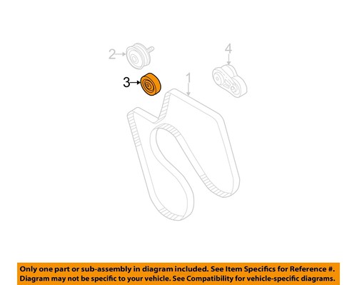 GM OEM-Idler Pulley 98057284 | eBay