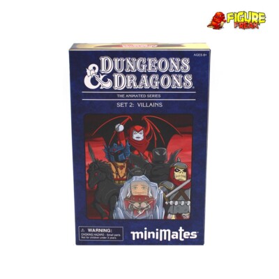 Dungeons & Dragons Animated Series Minimates Set 2: Villains Box Set | eBay