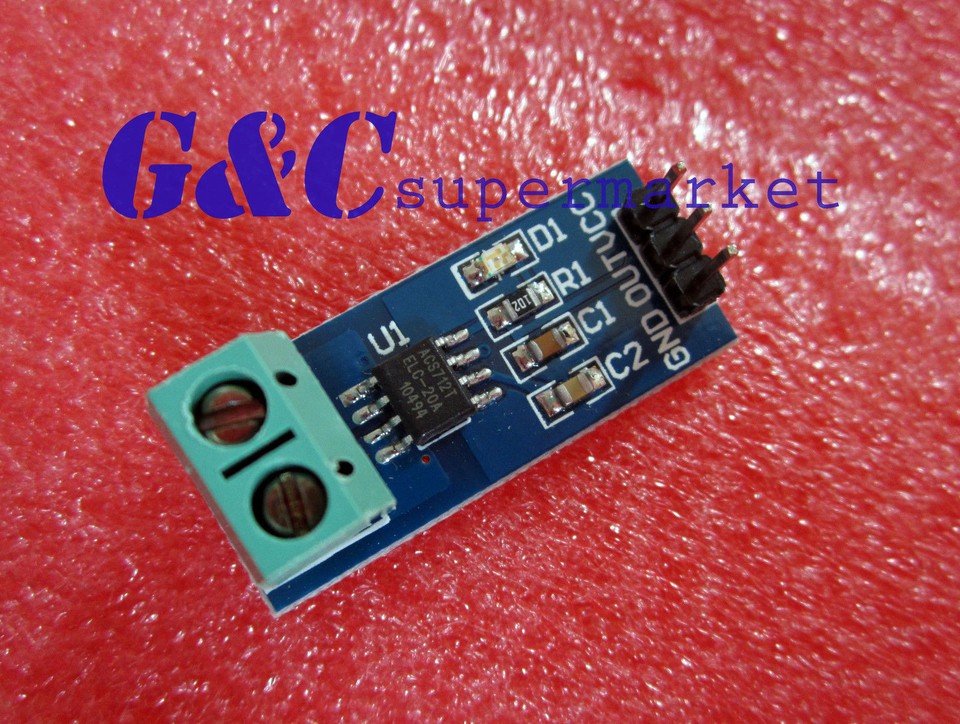 5PCS 20A range Current Sensor Module ACS712 Module top | eBay