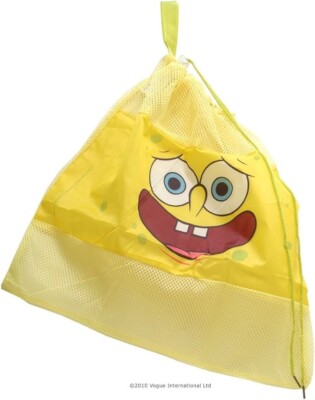 Official Spongebob Squarepants Draw String Bag Storage Kids Swimming ...
