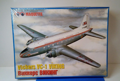 Maquette 1:72 British European Airways Vickers VC-1 Viking. New-sealed ...