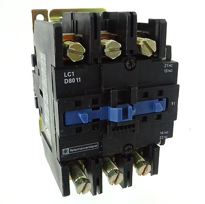 Leistungsschütz Telemecanique LC1D8011M7 Contactor 37kW Spule 220/230V ...