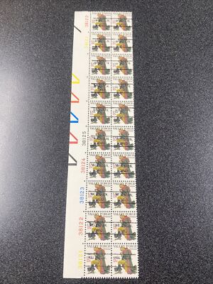 US #1729 Valley Forge Plate Strips Of 20 - Wellston OH Local Precancel ...