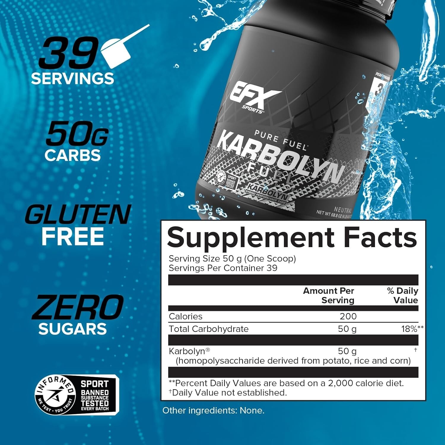 EFX Sports KARBOLYN FUEL High Performance Simple and Complex ...