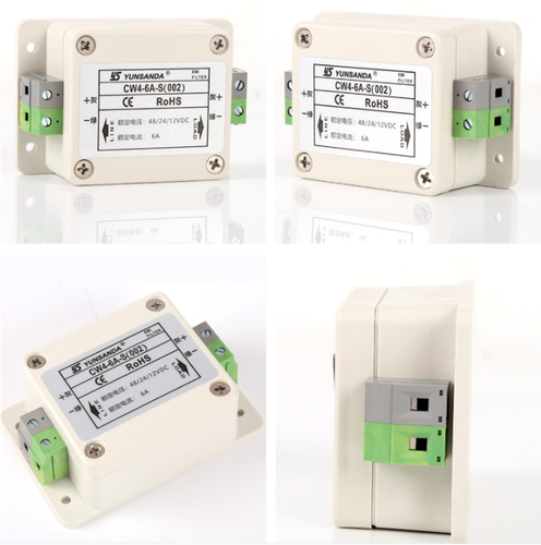 EMI DC Power Filter 12V/24V/48V Car Anti-interference Filter CW4-30A-S ...