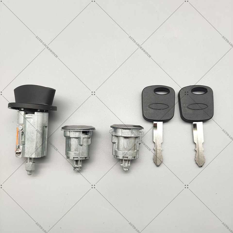 For 2001-2011 Ford Ranger Ignition Switch Cylinder& Door set PATS Keys ...