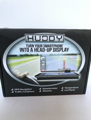 Huddy VIZR HUD smart phone holder Heads Up Safe Driving Display ...