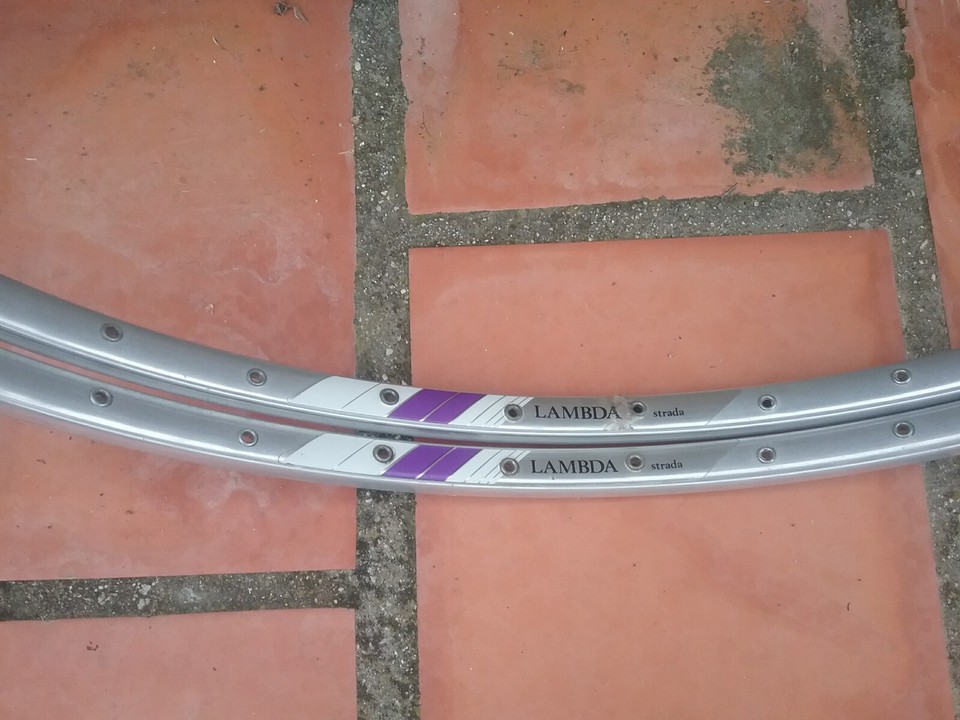 Vintage Campagnolo Lambda Strada 700C Tubular / Sew-up rims - 36H | eBay