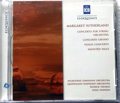 Margaret Sutherland String Orchestra (CD, 2000) 9 Track Album AS NEW ...