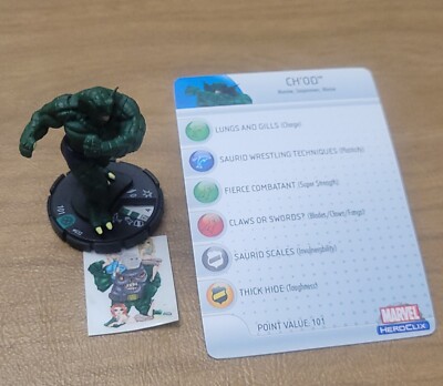 =HeroClix Marvel GIANT-SIZE X-MEN Ch'od 032 with card = | eBay
