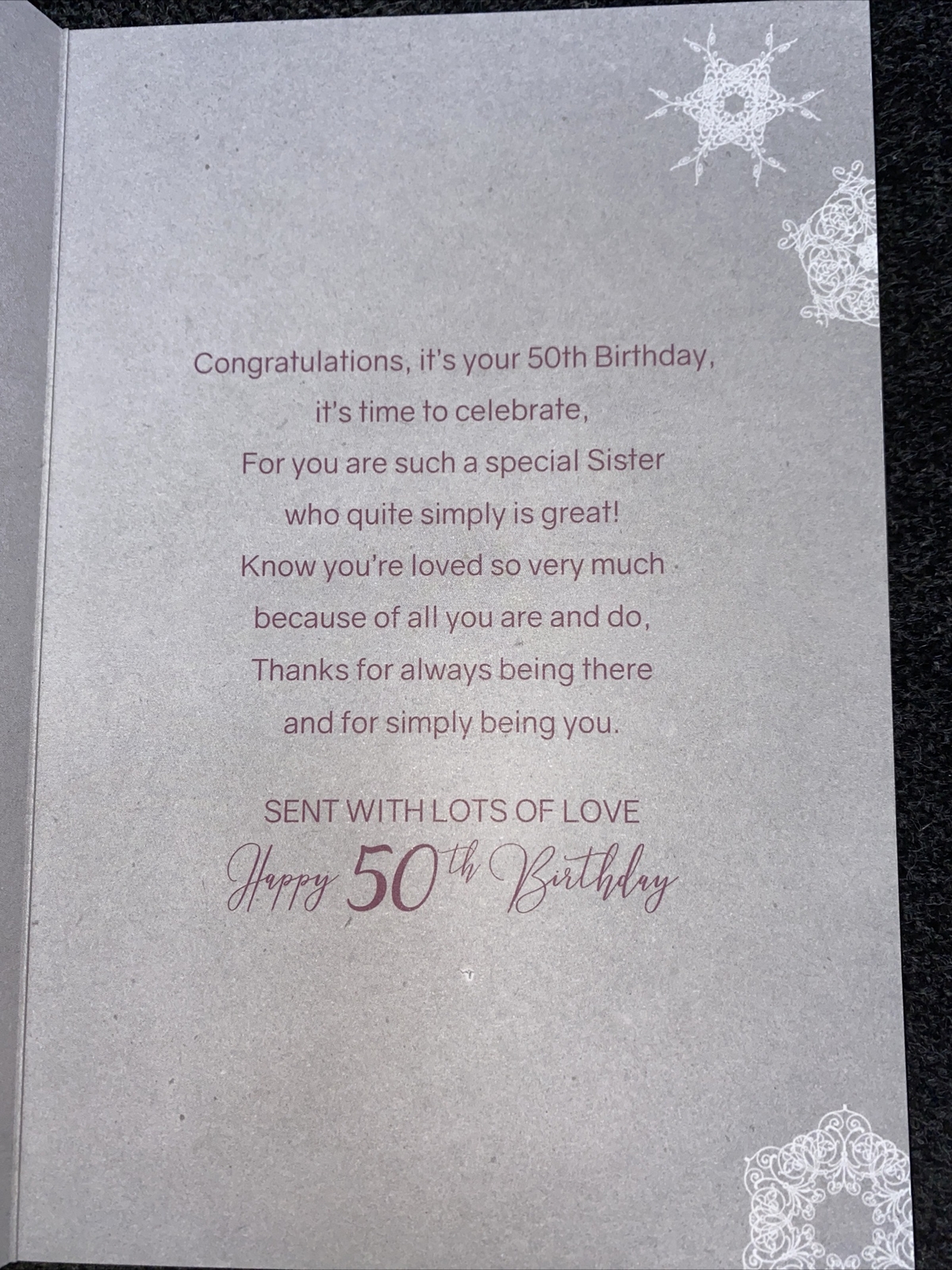 sister-50th-birthday-card-cherry-orchard-grace-modern-dress