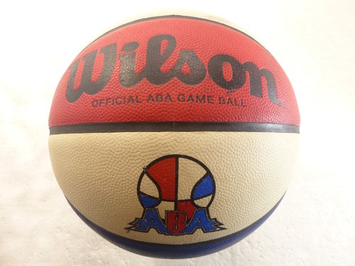 Early 2000s Wilson Official ABA Game Ball Indoor Composite Basketball ...