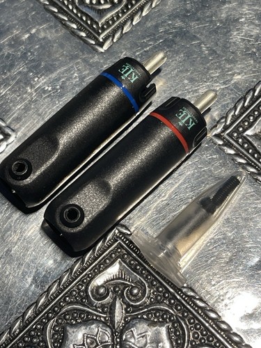 Keith Eichmann absolute Harmony silver RCA plug 4- pack !! New! | eBay