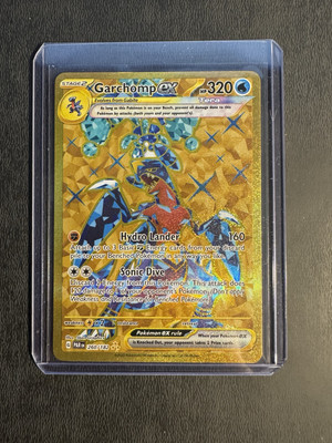 1x Garchomp ex - 260/182 - Hyper Rare NM-Mint Pokemon SV04 - Paradox ...