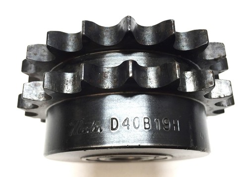 Martin Double Row Roller Chain Sprocket D40B19H NOS | eBay