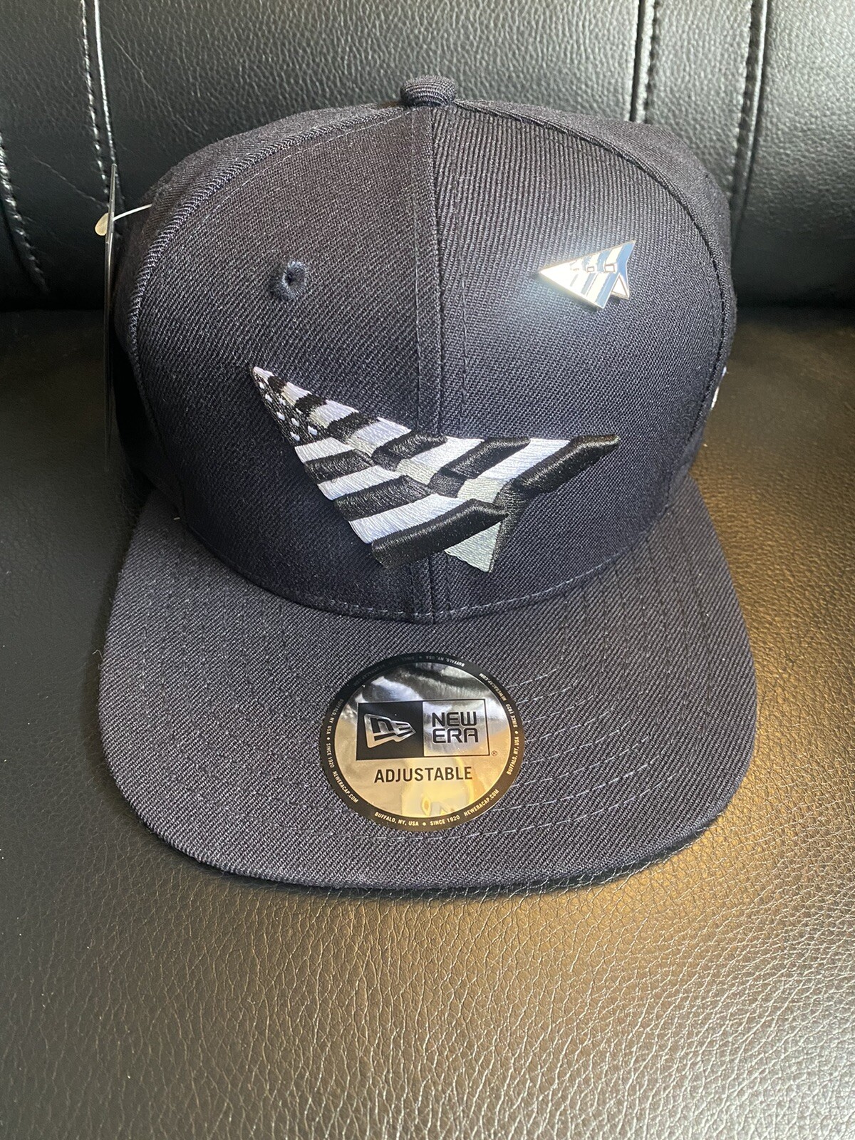 ROC NATION SNAPBACK NAVY OLD SCHOOL HAT NEW ERA WITH PIN JAY-Z HAT ...
