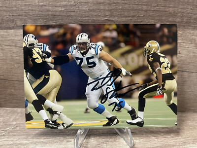 Todd Steussie Carolina Panthers Hand Signed 4x6 Photo TC46-5877 | eBay