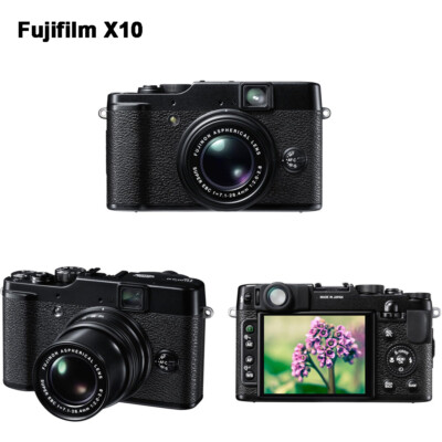 Fujifilm X10 12MP EXR CMOS Digital Camera | 2.8" LCD | 4x Optical Zoom ...