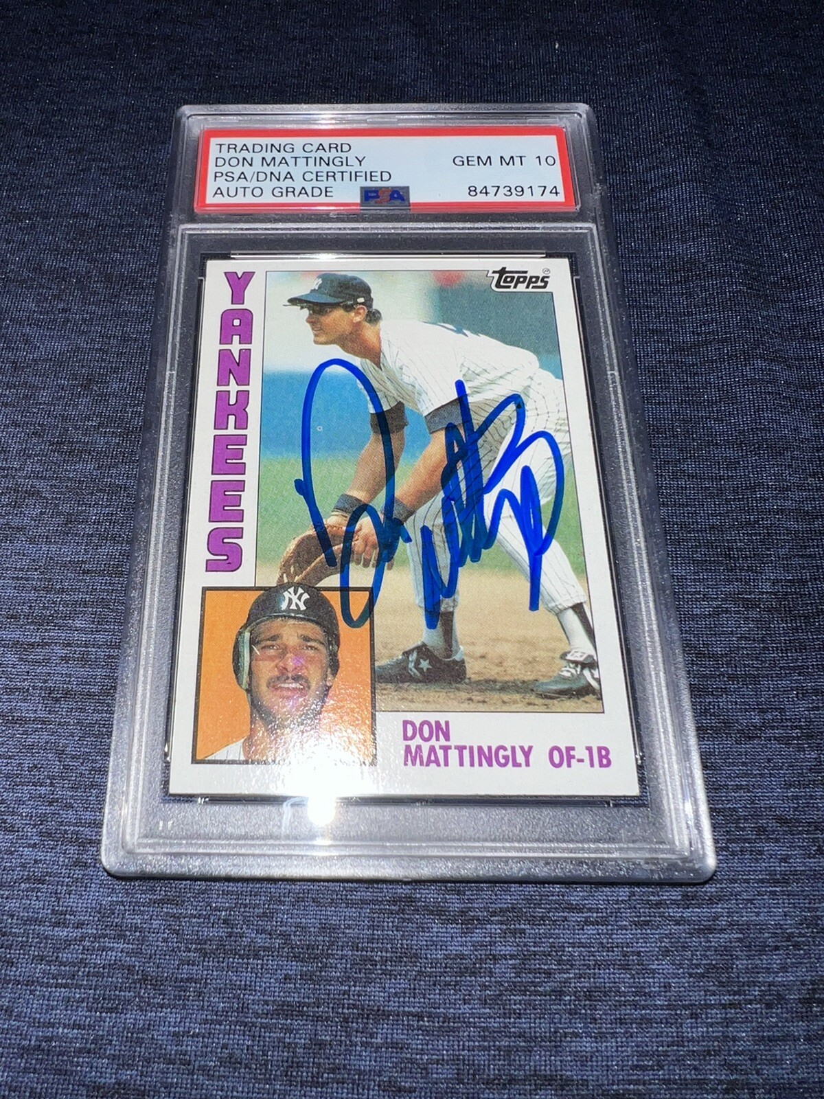 Don Mattingly Autographed Memorabilia | Signed Photo, Jersey ...