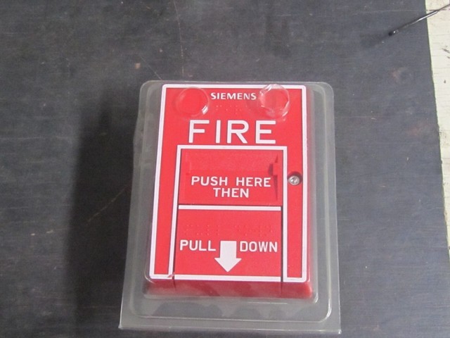 Siemens Cerberus PYROTRONICS MSI 20b Manual Pull Station Double Action ...