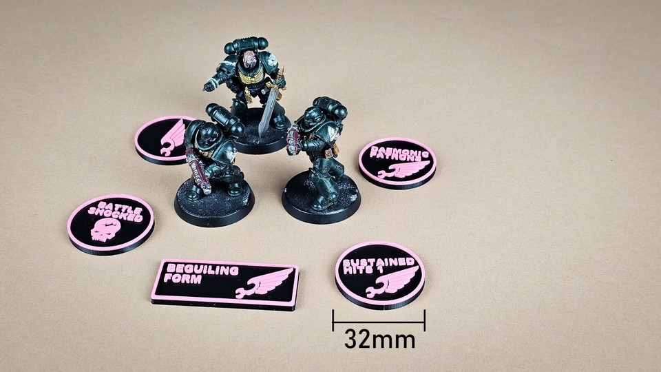 Emperors Children Token Set | Warhammer 40k Tokens | eBay.de