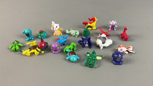 Mini Miniature Pokemon Figures Toys Small Lot Of 21 Plastic Characters ...