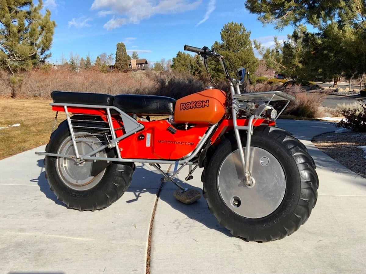 The Rokon Mototractor All-Wheel-Drive Two-Wheeler