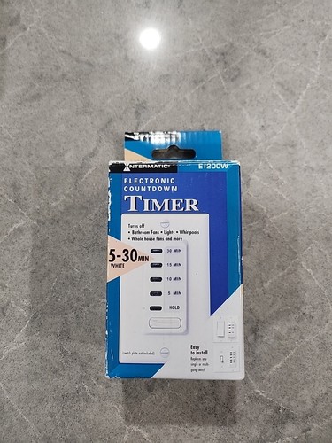 Intermatic Ei200w Auto Shut Off Timer,White,1/4 Hp | eBay