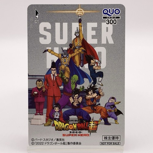 Dragon Ball Super 2022 Quo Card Anime Shareholders Exclusive Japan Rare ...