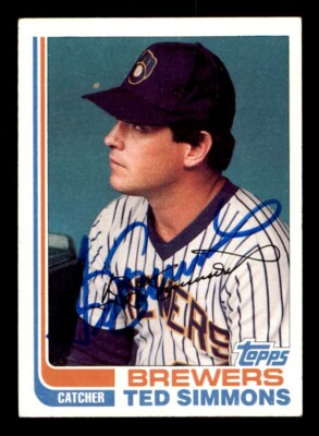 1982 Topps Baseball #150 Ted Simmons Signed Autograph (No COA) | eBay