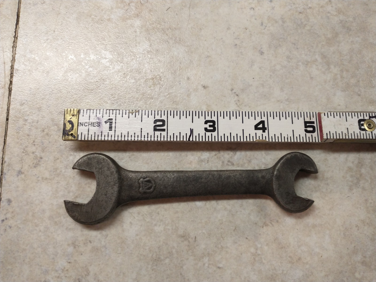 Vintage VLCHEK 5/8" x 9/16" Open End Wrench #25 USA | eBay