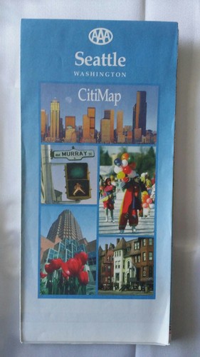 1997-98 AAA Seattle Washington Citi Map | eBay