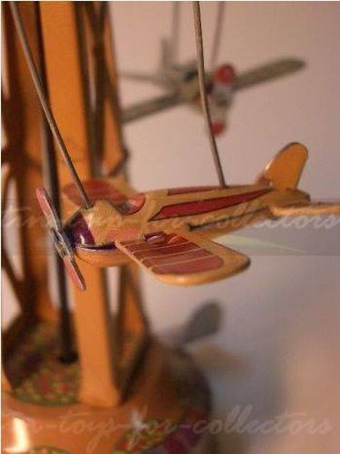 Carousel With 3 Airplanes In The Style Of The Old Hoch + Beckmann ...