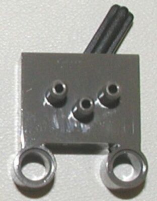 LEGO - Pneumatic Switch with Pin Holes - Dark Bluish Gray | eBay