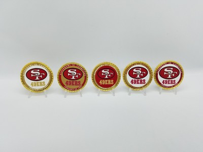 Tribute Coins San Francisco 49ers Super Bowl Champion 5 Coin Set | eBay