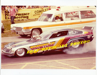 TOM HOOVER SHOWTIME VEGA NITRO FUNNY CAR NHRA DRAG RACING PHOTO 27 | eBay